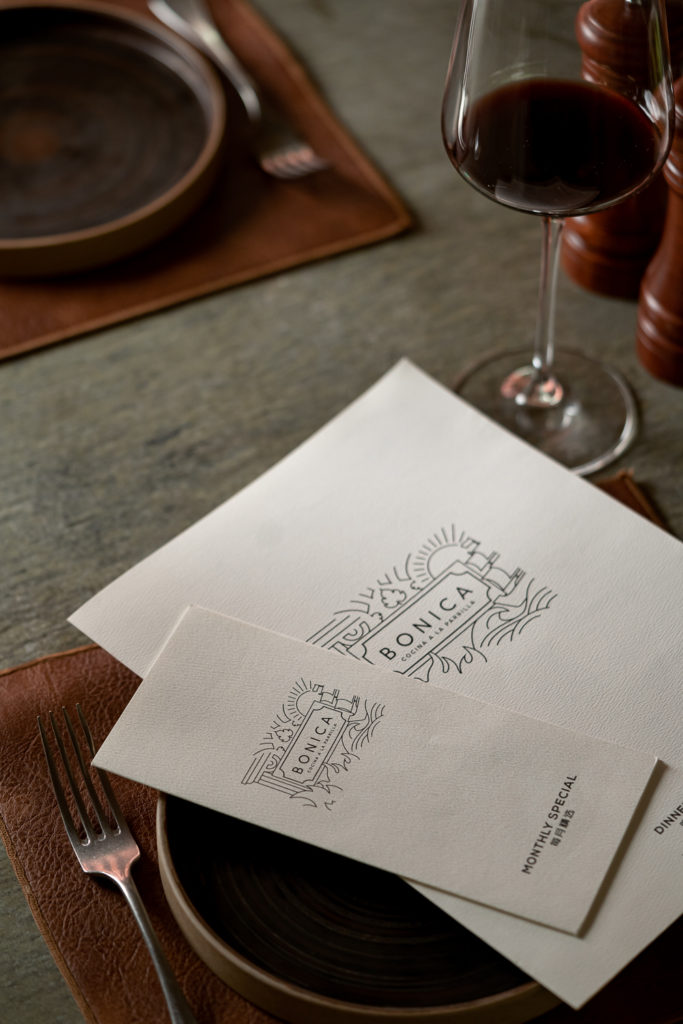 Bonica – Restaurant Branding – Thread Design